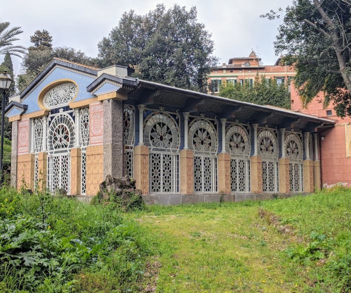 Serra Moresca e altro da vedere a Villa Torlonia - Piazza Bologna - Roma
